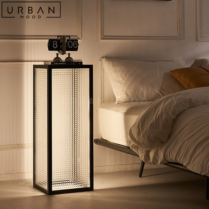 JUNI Glass Side Table – Urban Mood