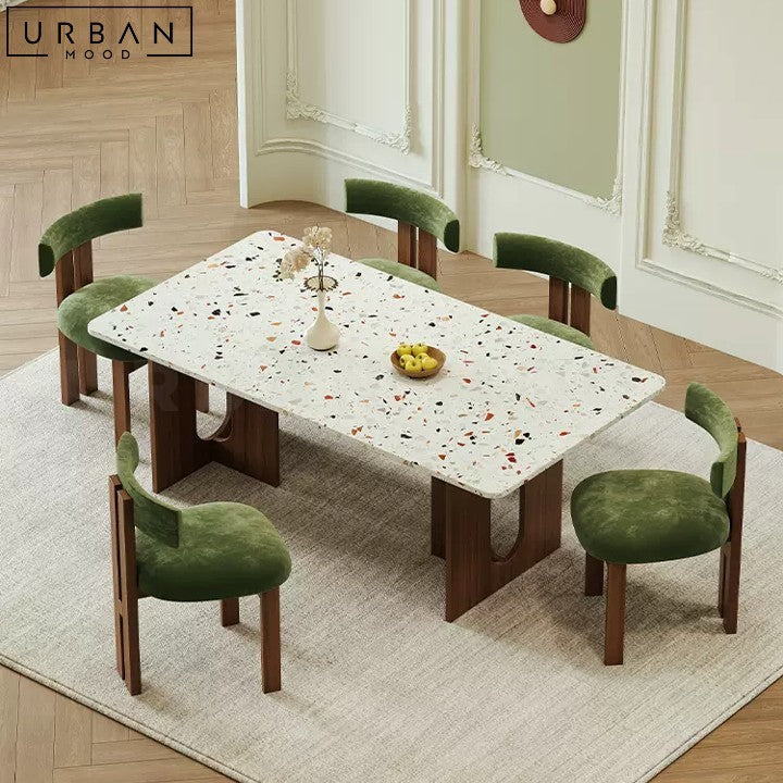 VASCO Retro Terrazzo Dining Table – Urban Mood