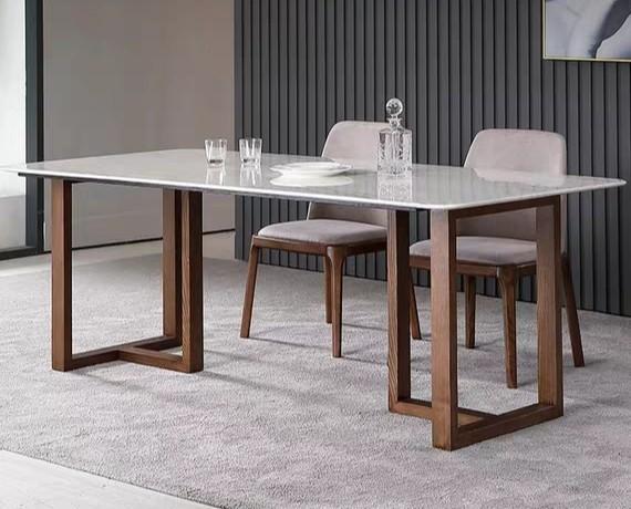 NOVAC Modern Marble Dining Table Urban Mood