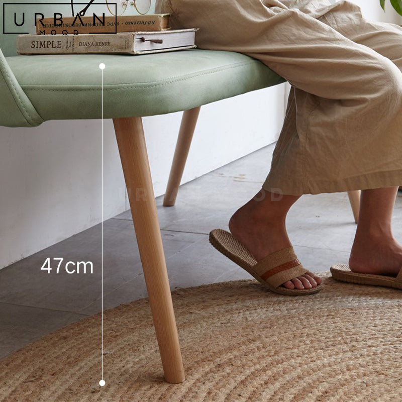 ADAGI Japandi Dining Bench – Urban Mood
