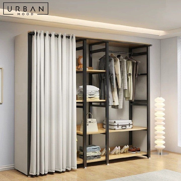 ALANNAH Modern Open Concept Wardrobe – Urban Mood