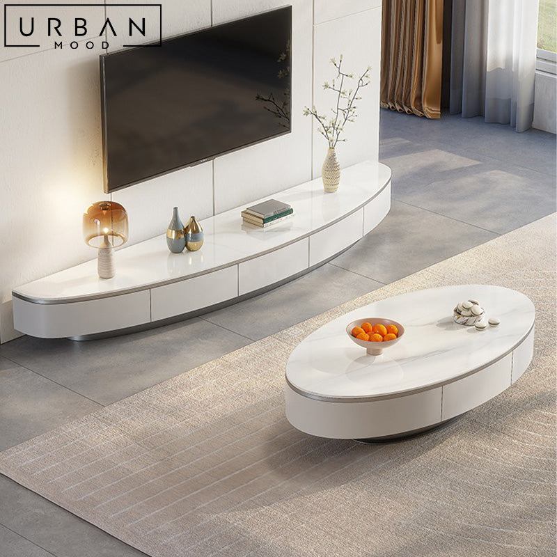 AMIRA Modern TV Console & Coffee Table – Urban Mood