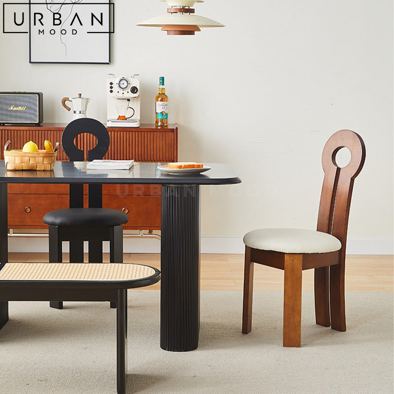 ANABE Mid Century Solid Wood Dining Chair – Urban Mood