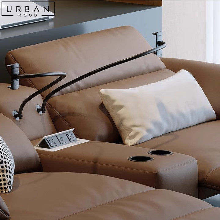 ANJA Modern Leather Recliner Sofa – Urban Mood