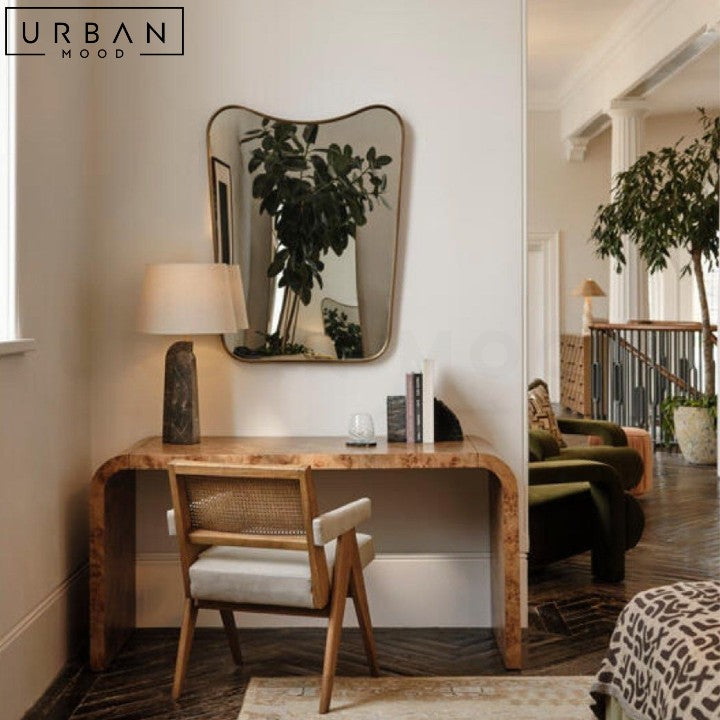 ARIES Rustic Solid Wood Study Table – Urban Mood