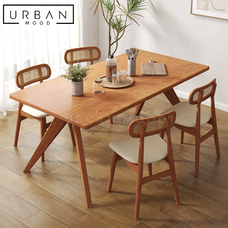 ARTE Modern Solid Wood Dining Table – Urban Mood