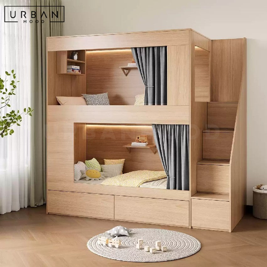 BARNEY Modern Double Decker Bedframe – Urban Mood