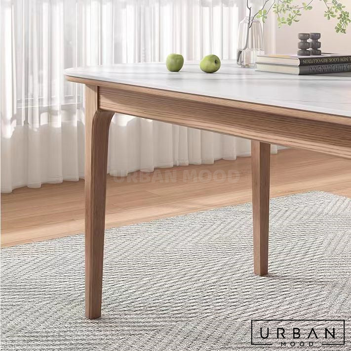 BASQUE Modern Sintered Stone Dining Table – Urban Mood