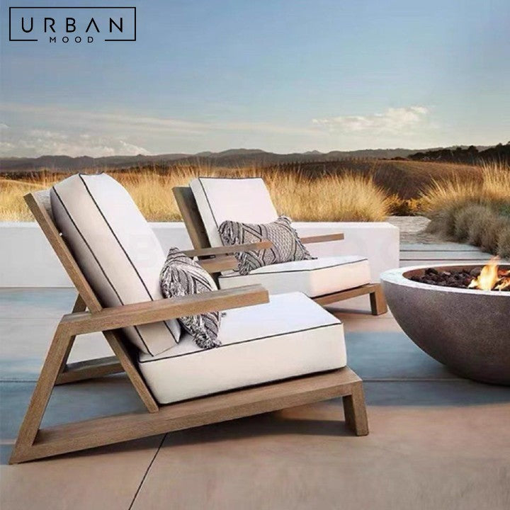 BOIS Modern Solid Wood Outdoor Sofa – Urban Mood