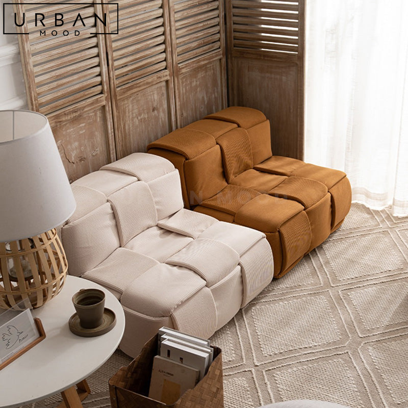 BRIELE Modern Fabric Leisure Chair – Urban Mood