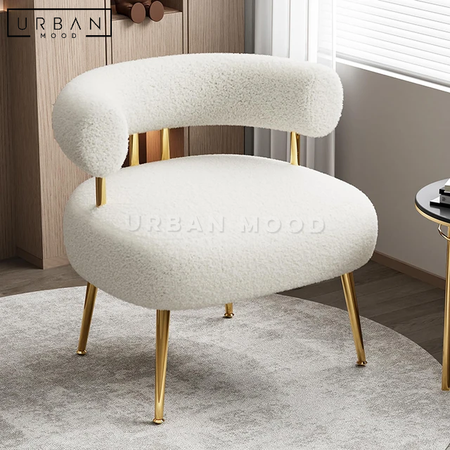 BECKY Modern Boucle Leisure Chair – Urban Mood