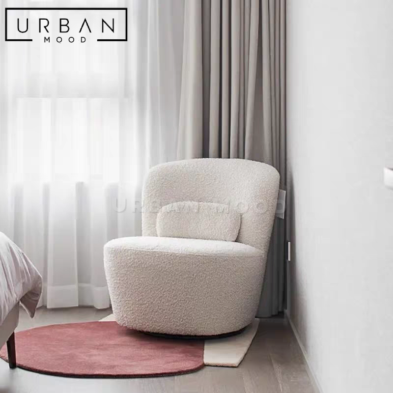 BONO Modern Boucle Armchair – Urban Mood