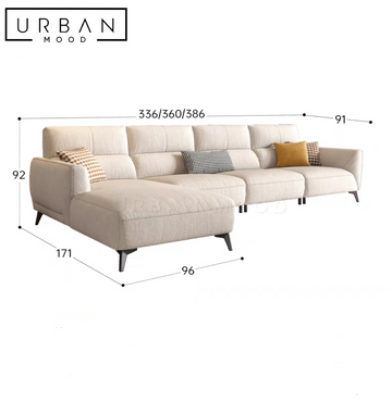 BOSSA Modern Fabric Sofa – Urban Mood
