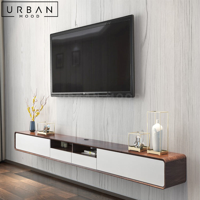 CHLAN Modern Floating TV Console – Urban Mood