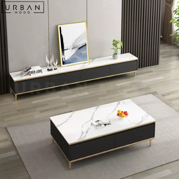 CHRONIS Modern Sintered Stone TV Console – Urban Mood