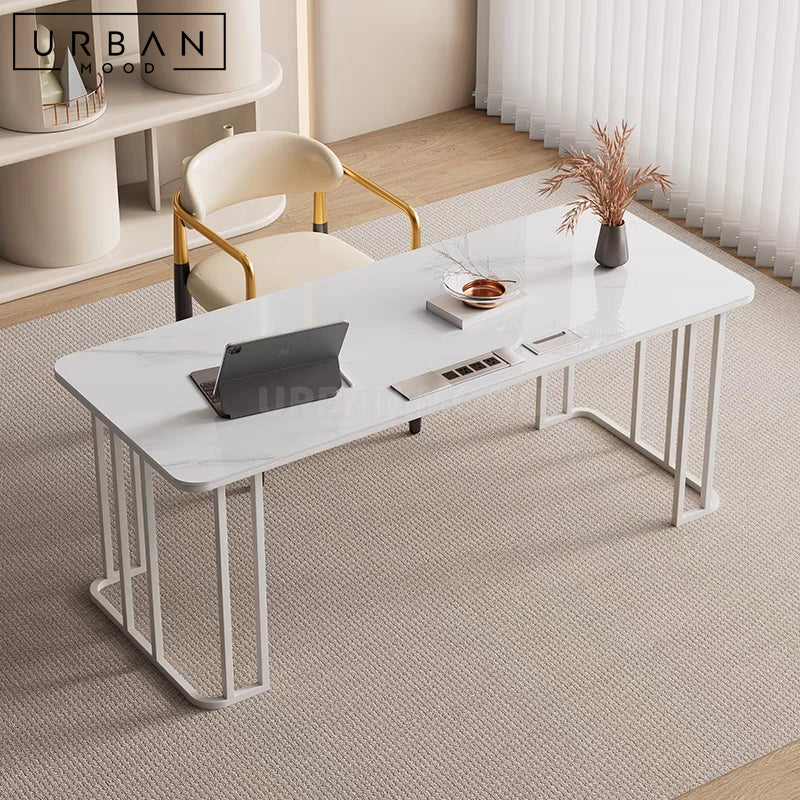 Modern Simple Study Table Simple Modern Study Table With Rack DT