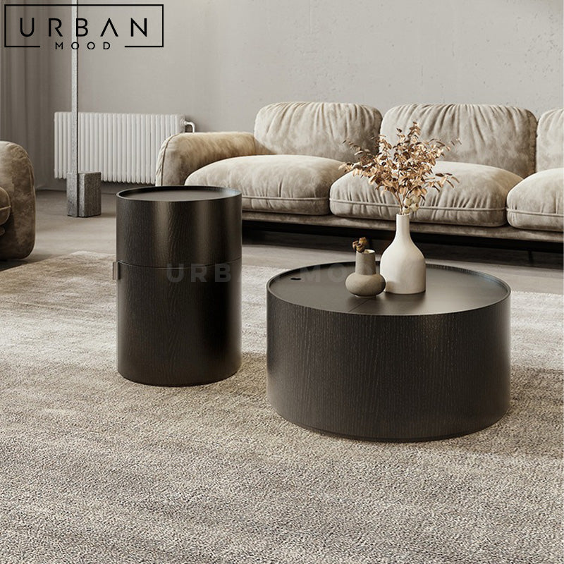 CUDIA Modern Round Nesting Coffee Table – Urban Mood