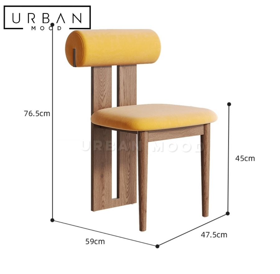 CHANG Modern Solid Wood Dining Chair – Urban Mood