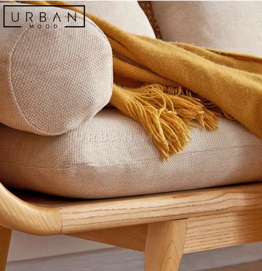 CRAIG Rustic Rattan Sofa – Urban Mood