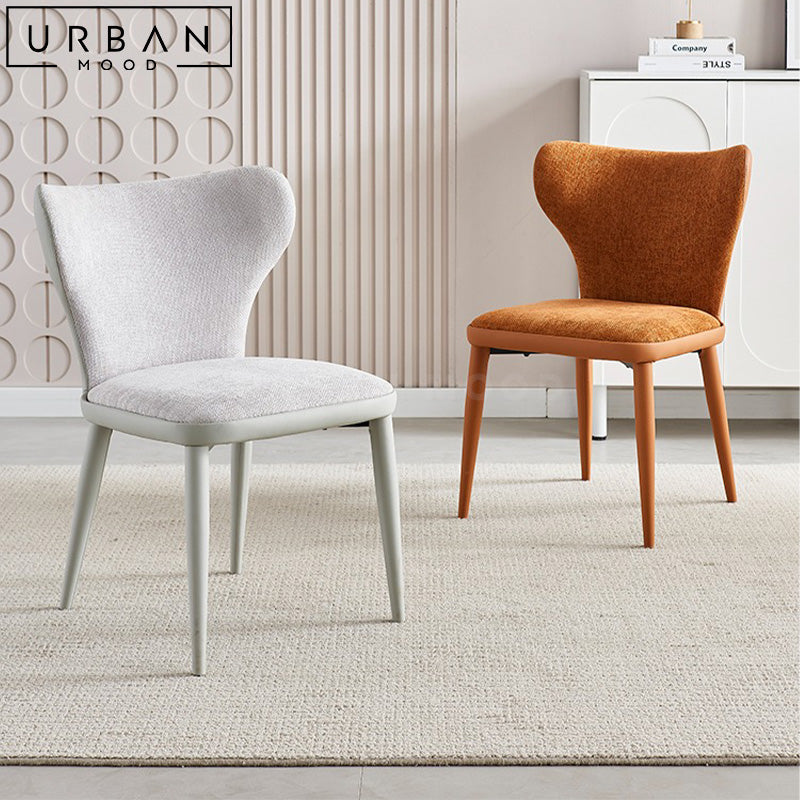 DALIA Modern Leather Dining Chair – Urban Mood