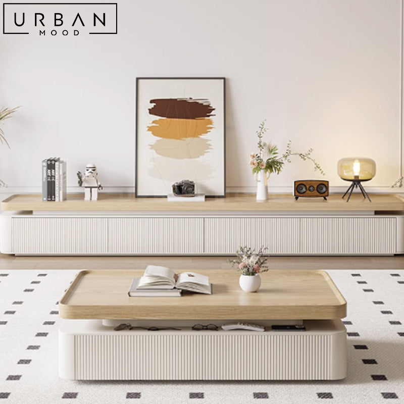 DESSIE Modern TV Console & Coffee Table – Urban Mood