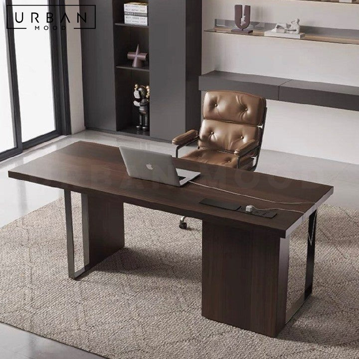 DUSH Modern Solid Wood Study Table – Urban Mood