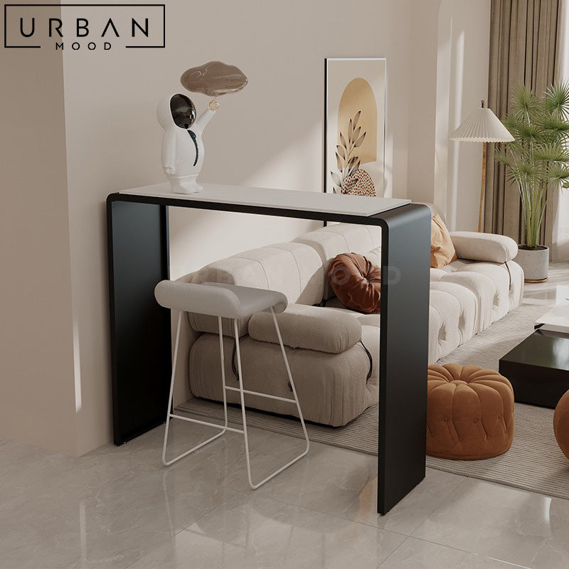 DYLE Modern Sintered Stone Bar Table – Urban Mood