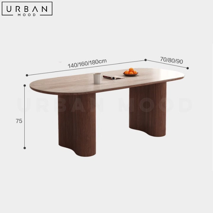 FRASER Wabi Sabi Sintered Stone Dining Table – Urban Mood