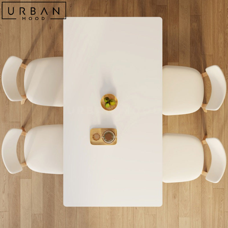 GANI Scandinavian Sintered Stone Dining Table – Urban Mood