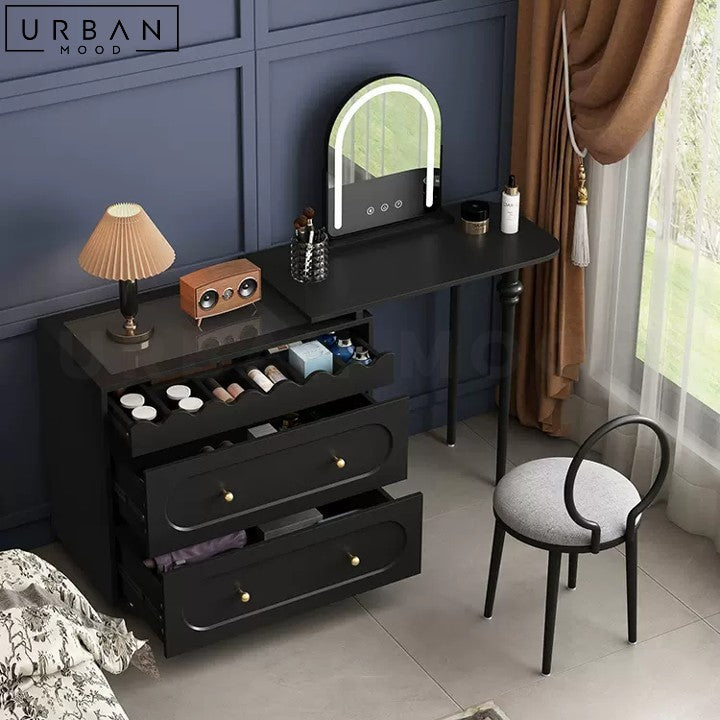 HANIEL Mid-Century Vanity Table Set – Urban Mood