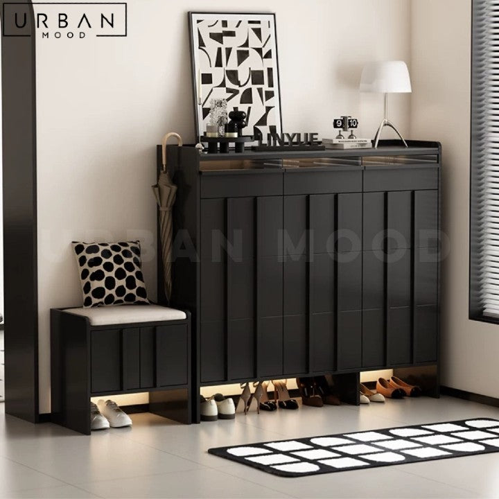 IDA Modern LED Shoe Cabinet – Urban Mood