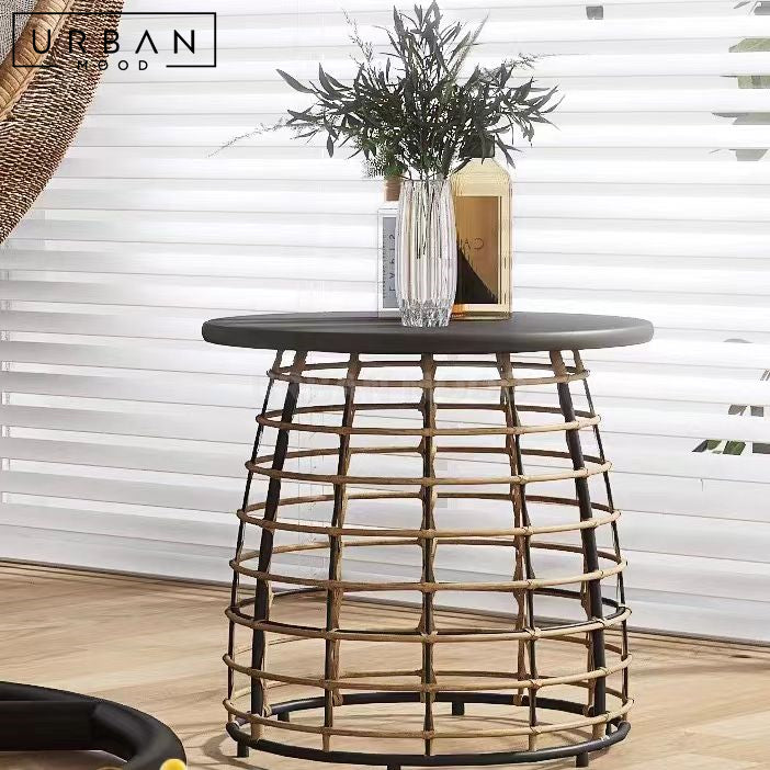 INFINITI Rustic Side Table – Urban Mood