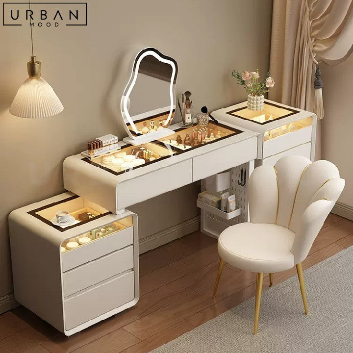 ARGAL Modern Solid Wood Vanity Table – Urban Mood