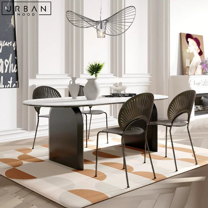 KOLE Modern Sintered Stone Dining Table – Urban Mood