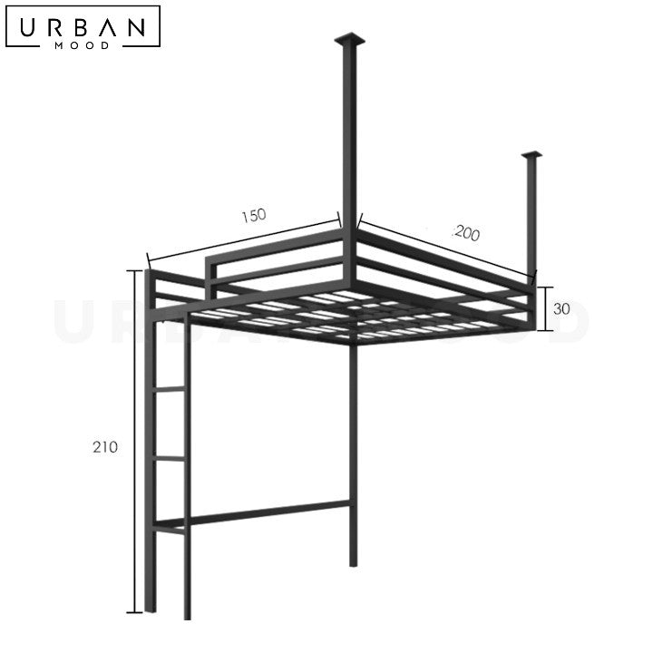 BRIDGE Modern Loft Bed – Urban Mood