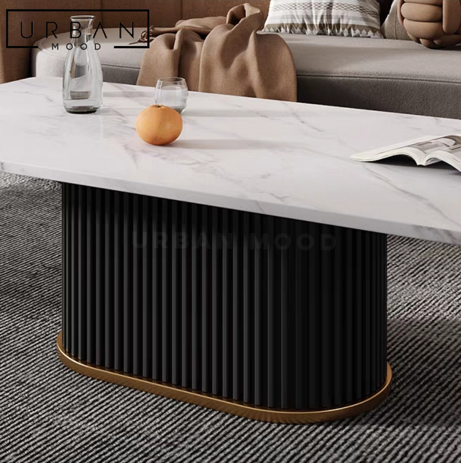 SPRITZ Modern Sintered Stone Coffee Table – Urban Mood
