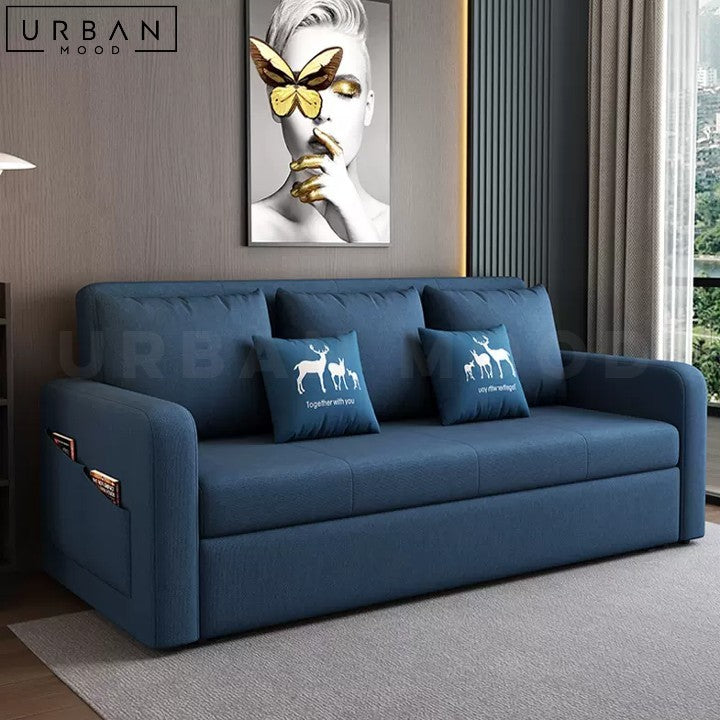LEENY Modern Fabric Sofa Bed – Urban Mood