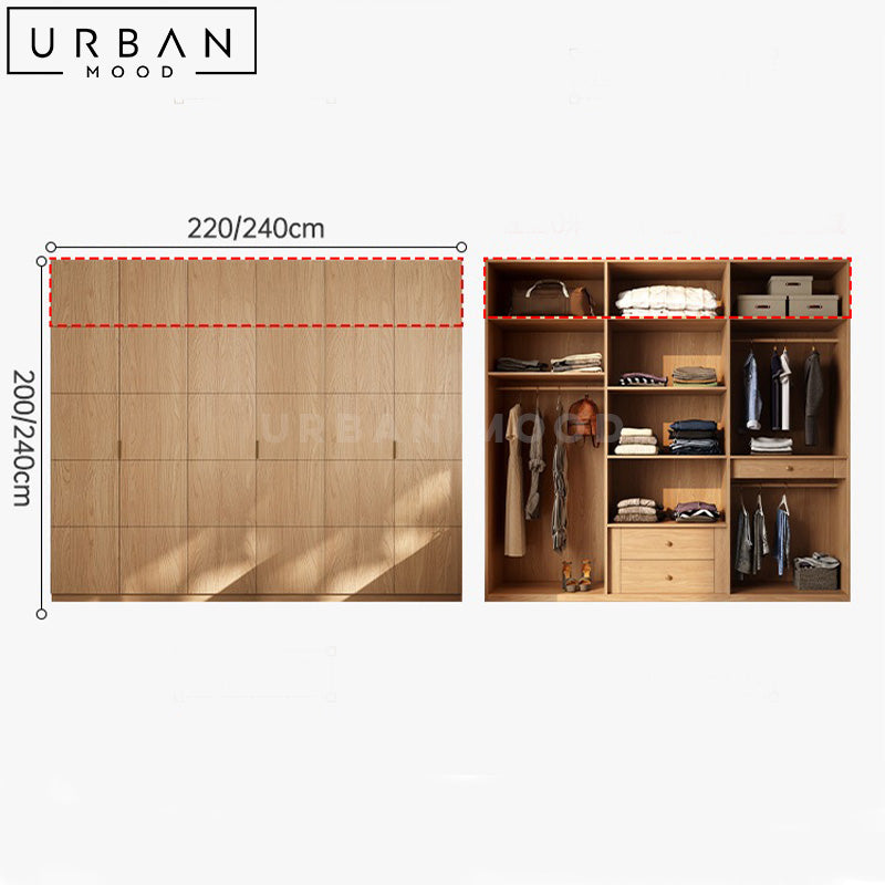 LEISH Japandi Wardrobe – Urban Mood