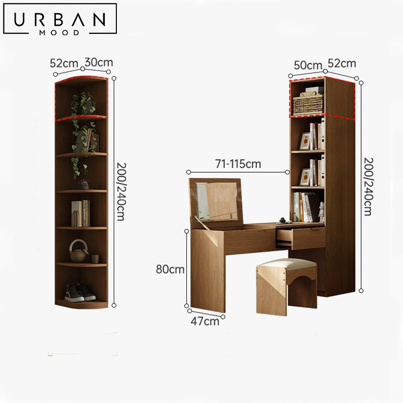 LEISH Japandi Wardrobe – Urban Mood