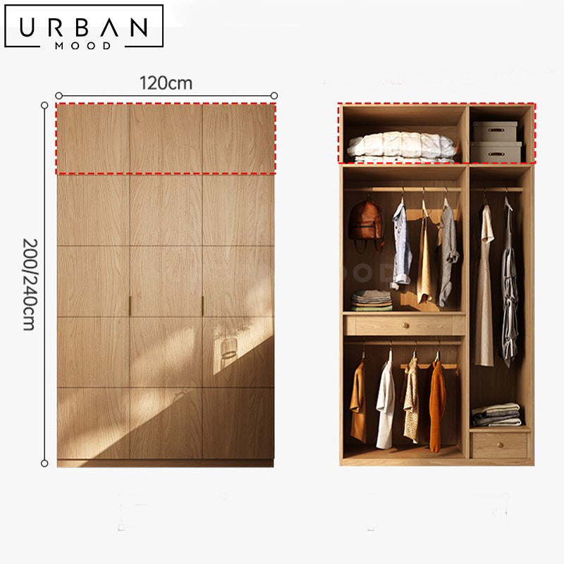 LEISH Japandi Wardrobe – Urban Mood
