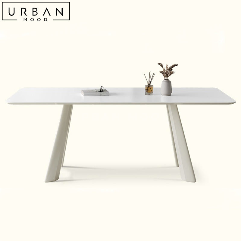 LENI Modern Sintered Stone Dining Table – Urban Mood