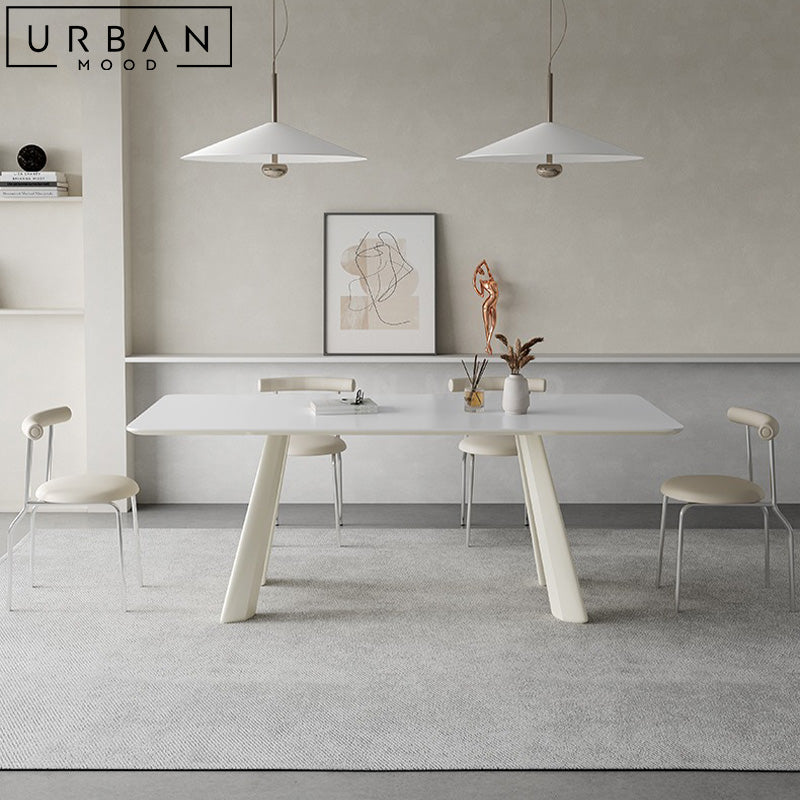 LENI Modern Sintered Stone Dining Table – Urban Mood