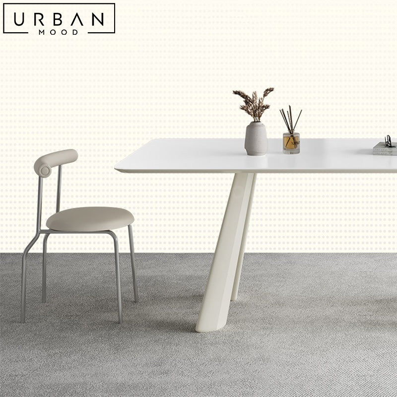LENI Modern Sintered Stone Dining Table – Urban Mood