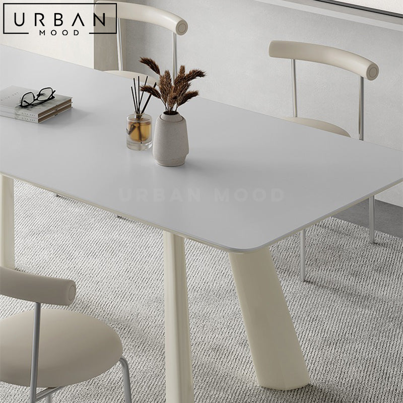 LENI Modern Sintered Stone Dining Table – Urban Mood