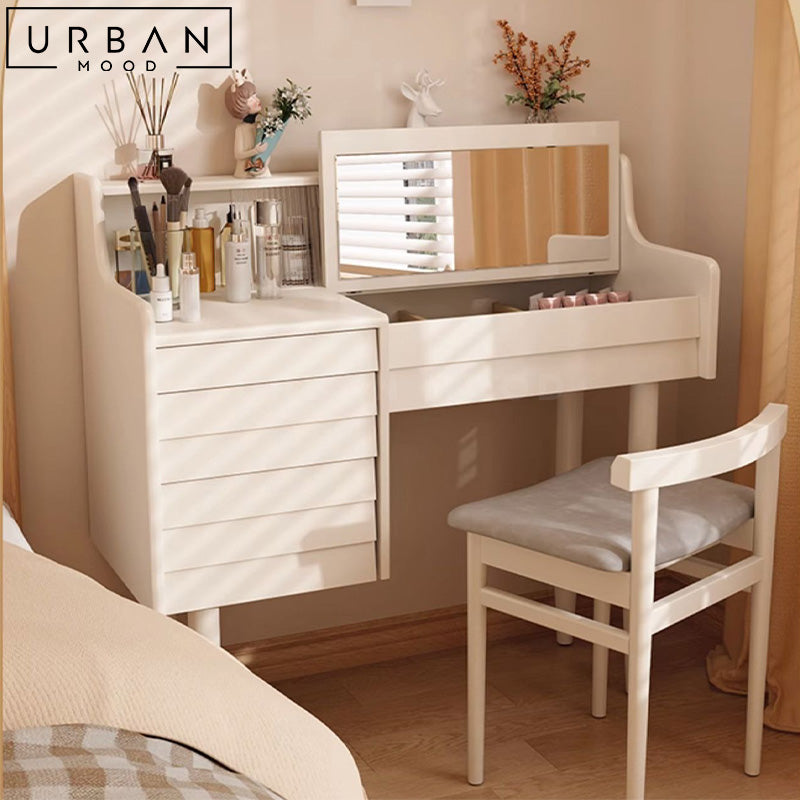 LEON Mid Century Vanity Table Set – Urban Mood