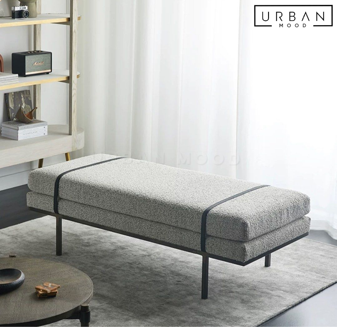 LIDDEL Modern Fabric Bench – Urban Mood