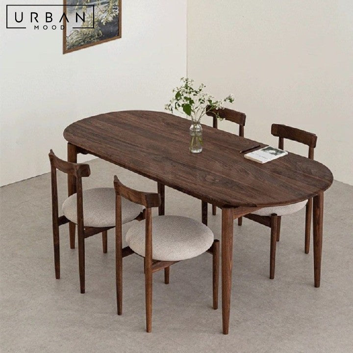 MANEL Modern Solid Wood Dining Table – Urban Mood