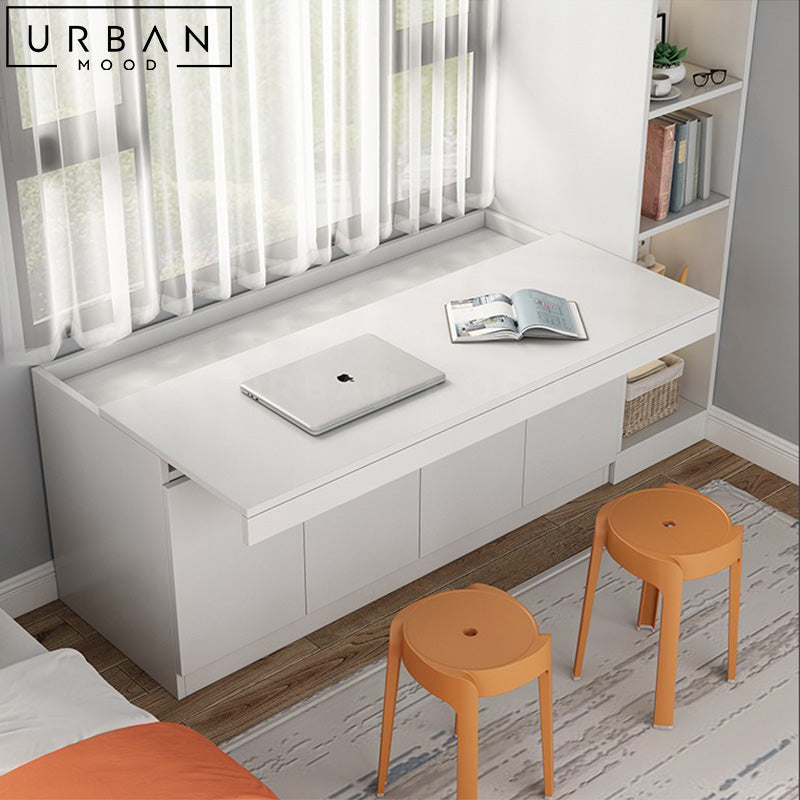 MODER Modern Pull-out Study Table Cabinet – Urban Mood