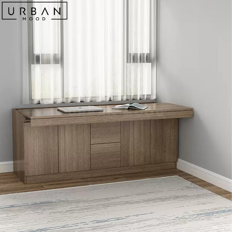 MODER Modern Pull-out Study Table Cabinet – Urban Mood