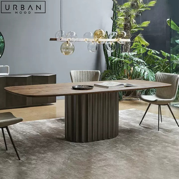 MORTY Modern Solid Wood Dining Table – Urban Mood
